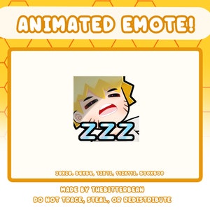 ANIMATED SLEEPING EMOTE | Sleep Emote | Cute Ninja Emote | Ninja Boy ...