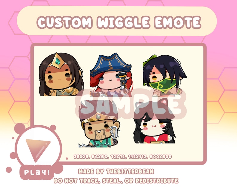 CUSTOM WIGGLE EMOTE | Make Your Character Wiggle! | Twitch and Discord ...