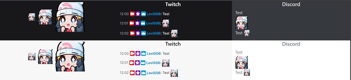 ANIMATED EMOTES | Twitch Emote | Hi Emote | Wave Emote | Bonk Emote ...