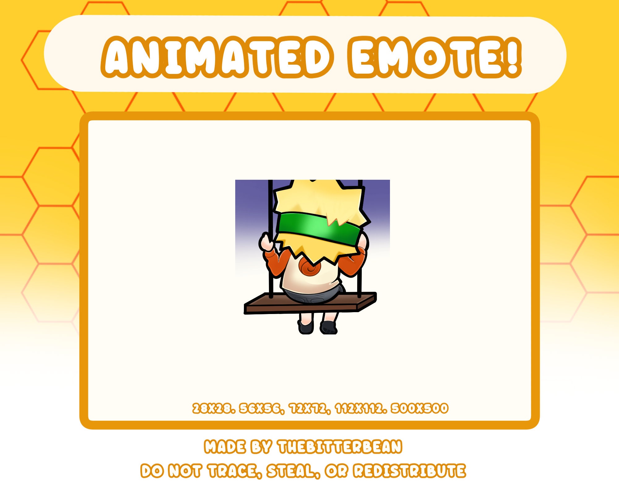 ANIMATED SAD EMOTE Sad Ninja Boy Emote Animated Ninja Emote Twitch ...