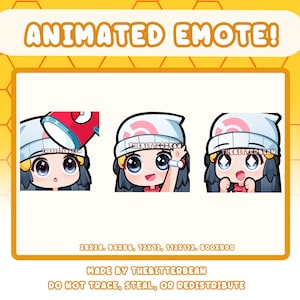 ANIMATED EMOTES | Twitch Emote | Hi Emote | Wave Emote | Bonk Emote ...