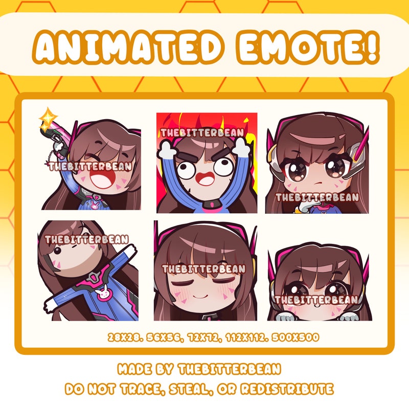 Animated Emotes - Etsy