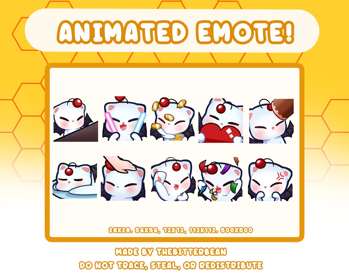 ANIMATED FFXIV EMOTES | Moogle Emotes | Animated Emotes | Twitch Emotes ...