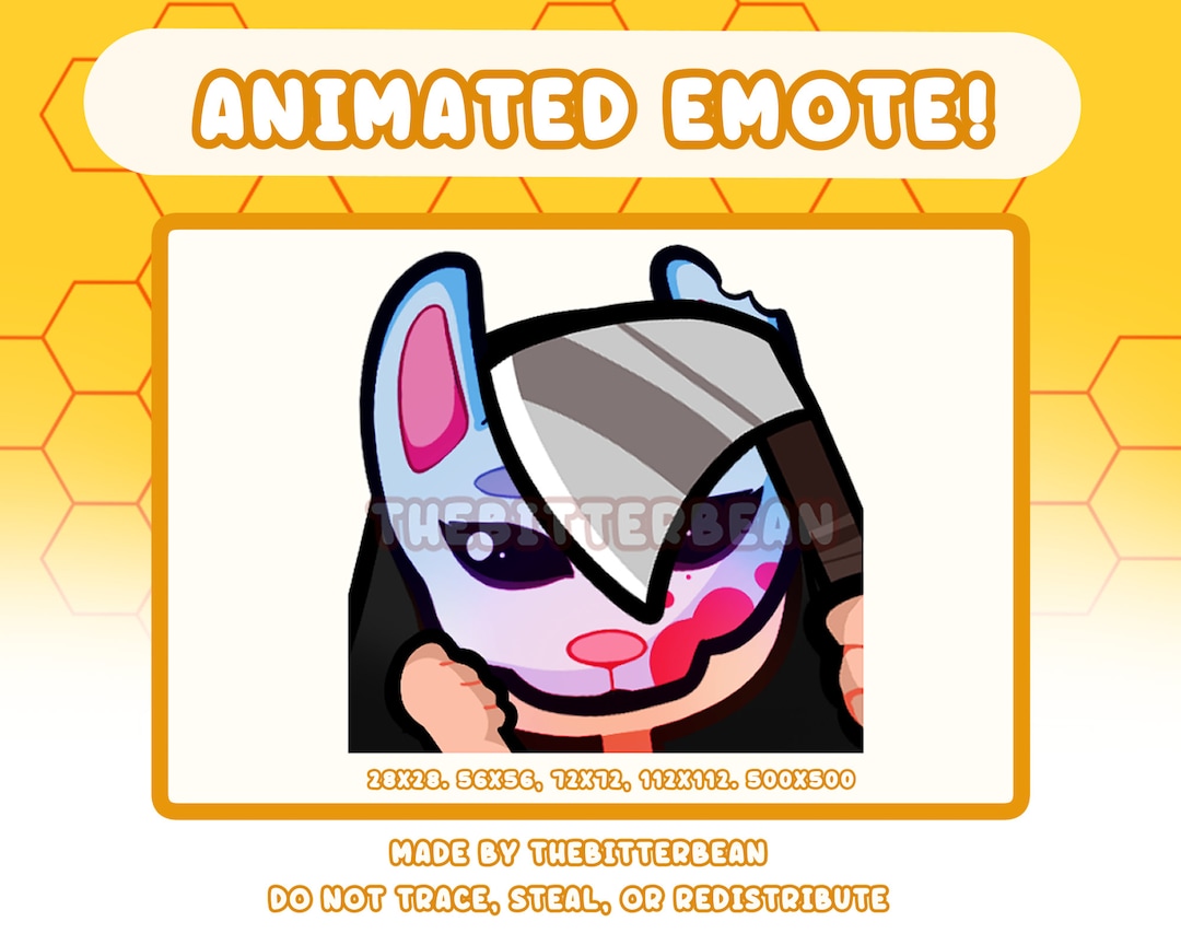 DBD THE HUNTRESS | Animated Twitch Emote | Killer Animated Twitch Emote ...