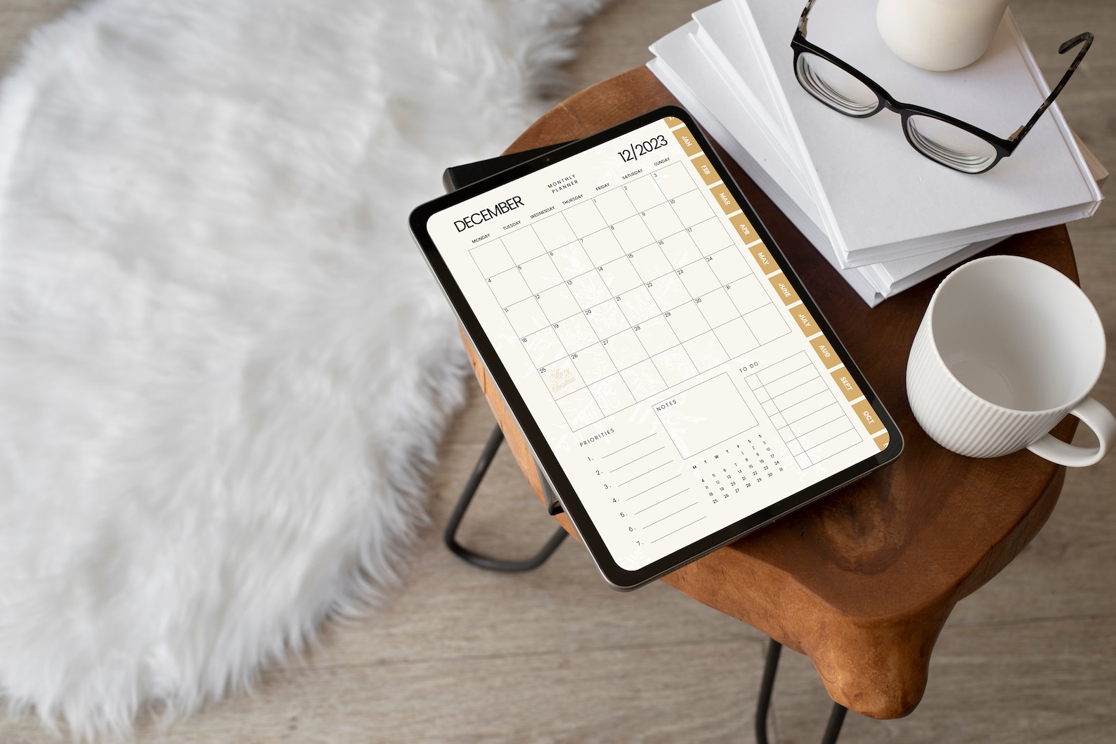 Monthly Planner 2024 Printable and Digital Version Printable Calendar ...