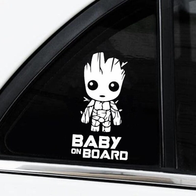 Baby Groot Decals - Etsy