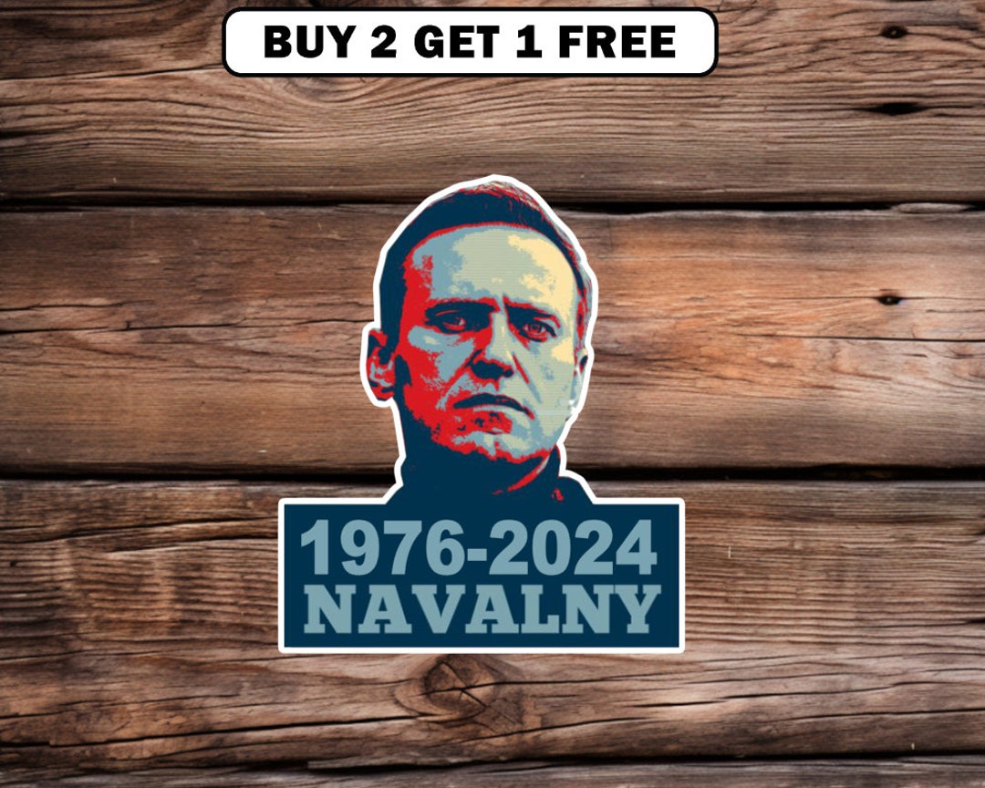 RIP Alexei Navalny Vinyl Decal Sticker - Etsy