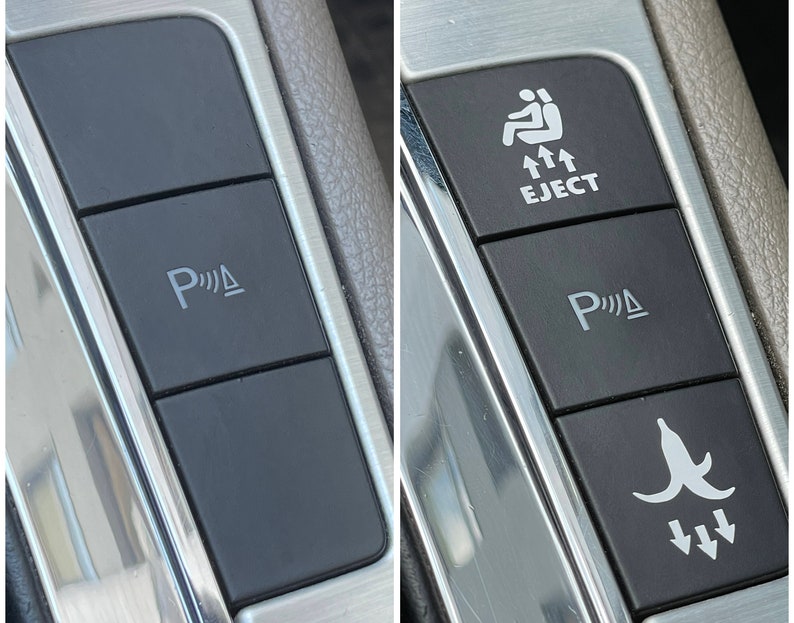 Eject Blank Button Decal Sticker for Car Buttons! - Etsy