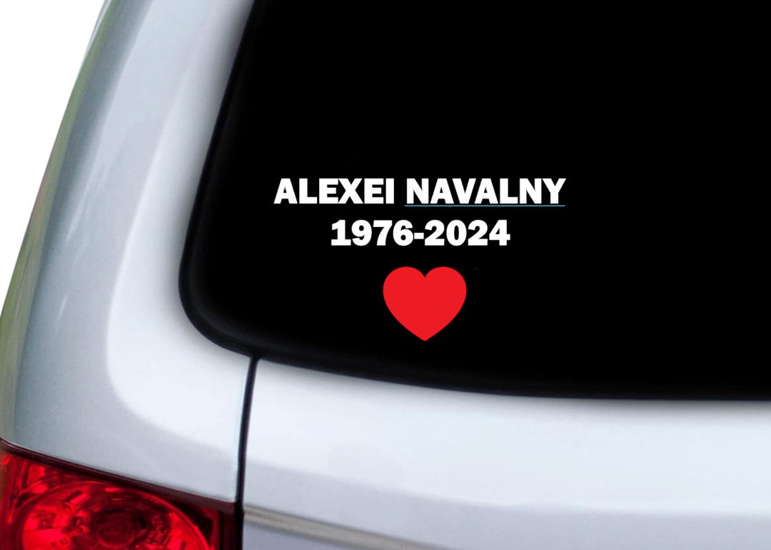 RIP Alexei Navalny Die Cut Decal Sticker - Etsy