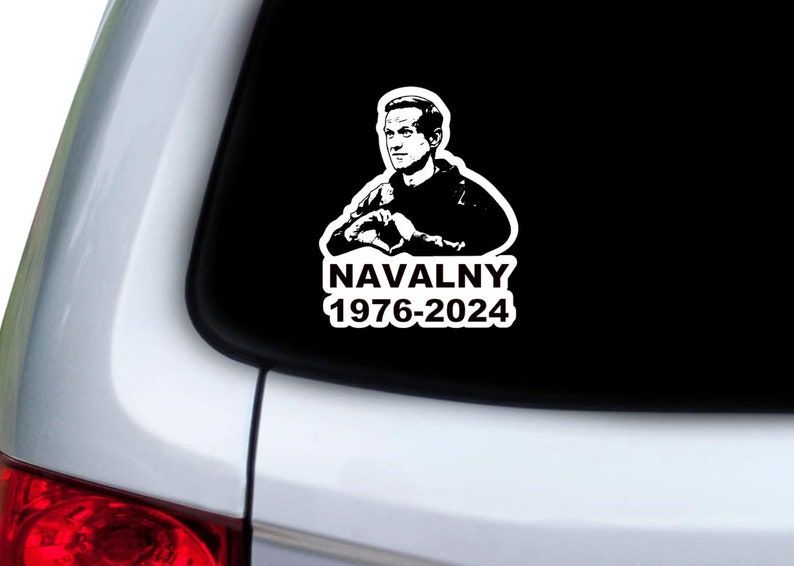 RIP Alexei Navalny Vinyl Decal Sticker - Etsy