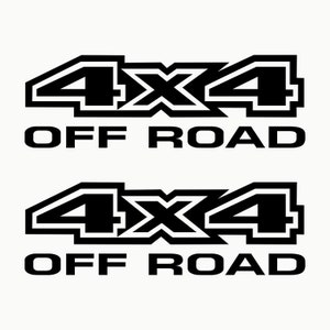 4x4 off Road 4WD Sticker Pack of 2 for Car - Etsy