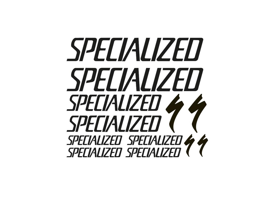 12pcs Specialized Bicycle Vinyl Stickers Decals - Etsy
