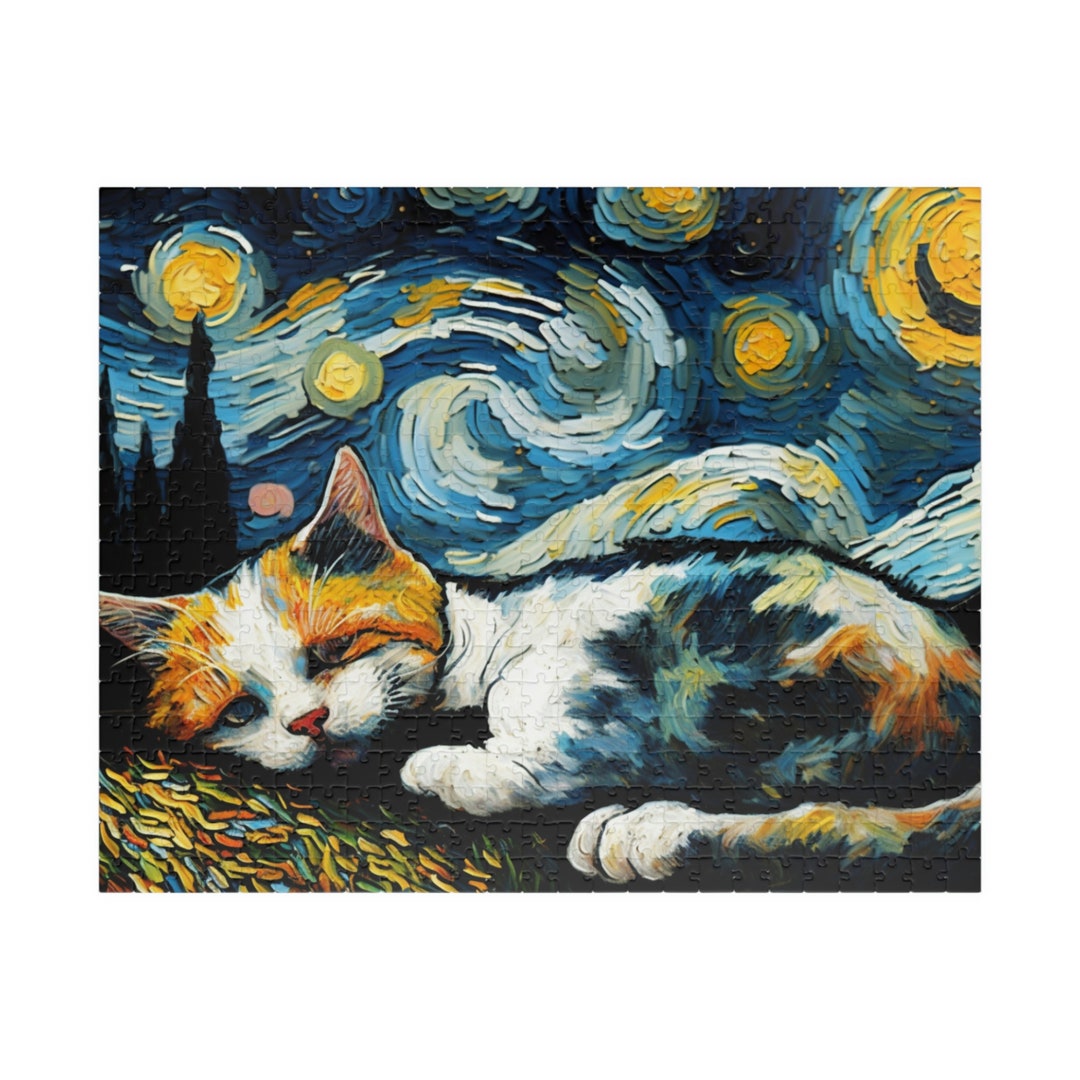 Puzzle | Calico Cat | Jigsaw Puzzle | Mom Gift | Grandma Gift | Puzzle ...