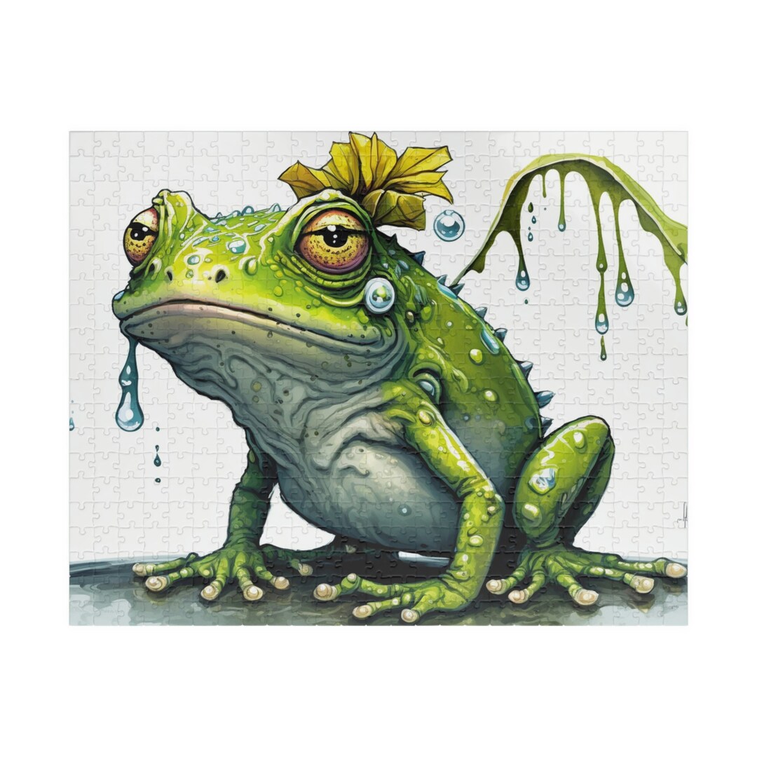 Puzzle | Frog Puzzle | Toad Puzzle | 500 Piece Puzzle - Etsy