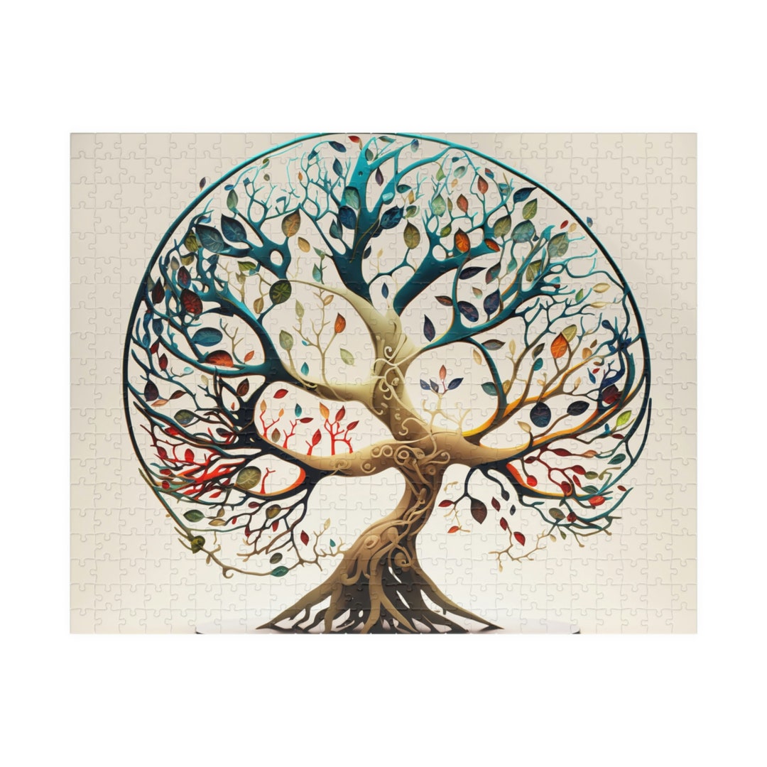 Puzzle Tree of Life 500 Piece Puzzle - Etsy