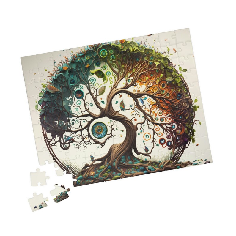 Puzzle | Tree of Life Puzzle | 500 Piece Puzzle - Etsy