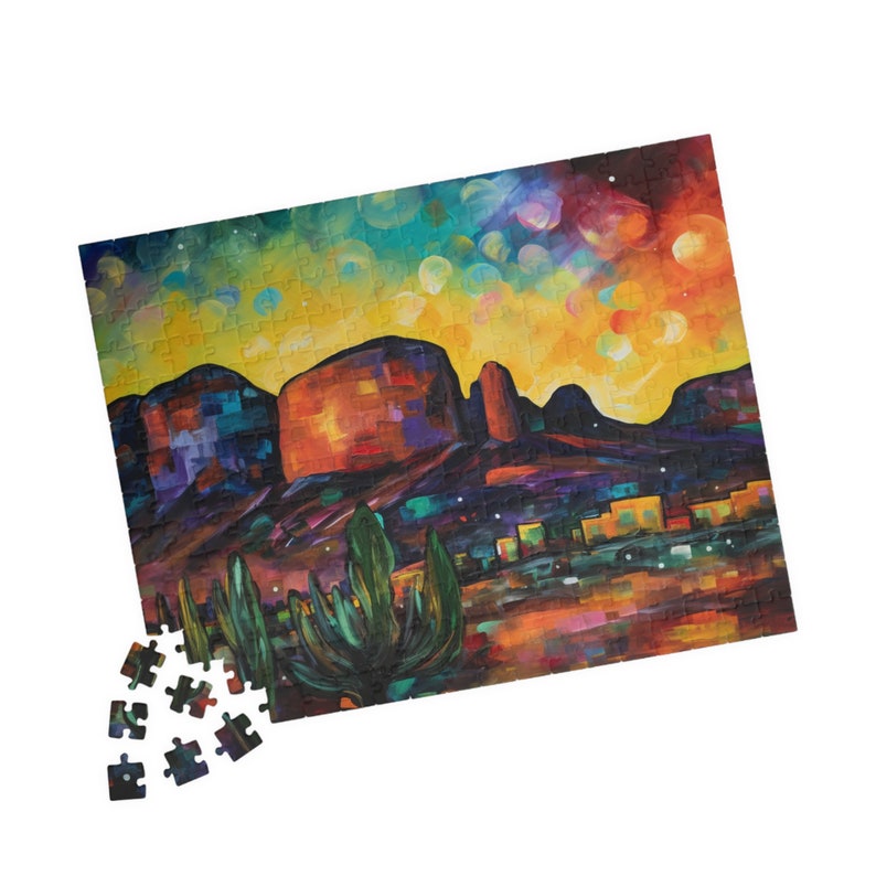 Puzzle | Sedona Arizona | 500 Piece Puzzle | 1000 Piece Puzzle - Etsy