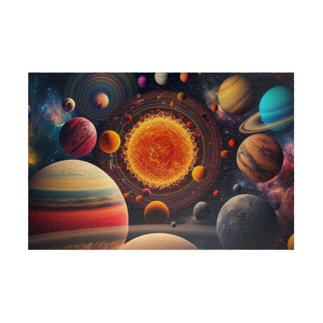 Puzzle Outer Space Puzzle 500 Piece Puzzle - Etsy