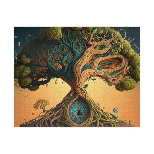 Tree Puzzle - Etsy