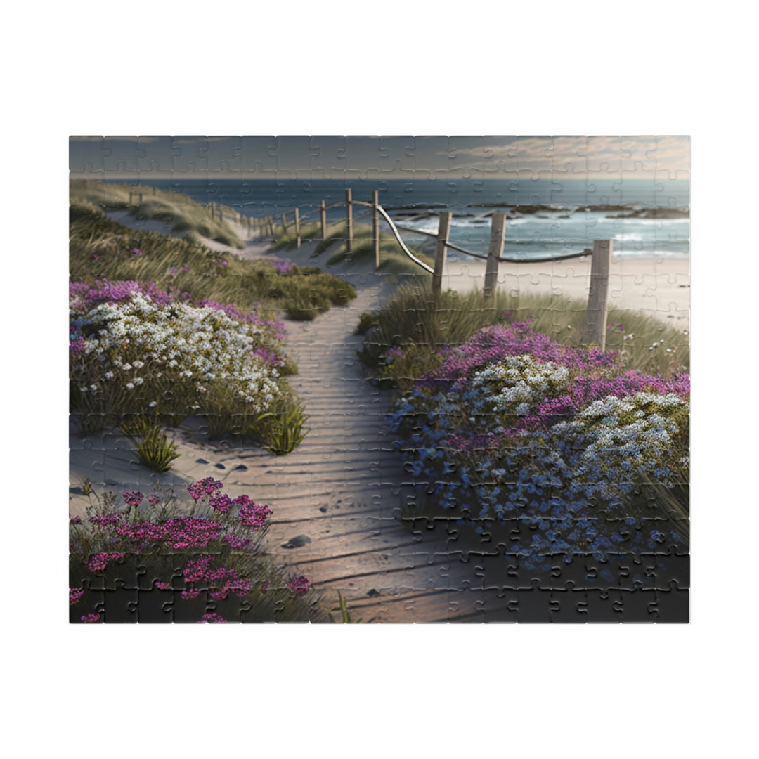 Puzzle | Coastal Puzzle | 500 Piece Puzzle - Etsy
