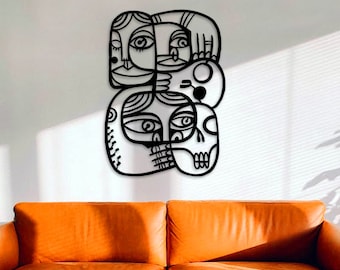 Picasso Wire Wall Art - Etsy
