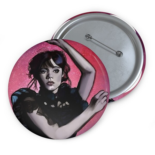 Wednesday Addams Pin - Etsy