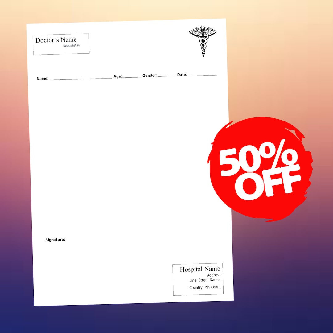 Fully Blank Prescription Label Png, Novelty Gift - Digital Print Png ...