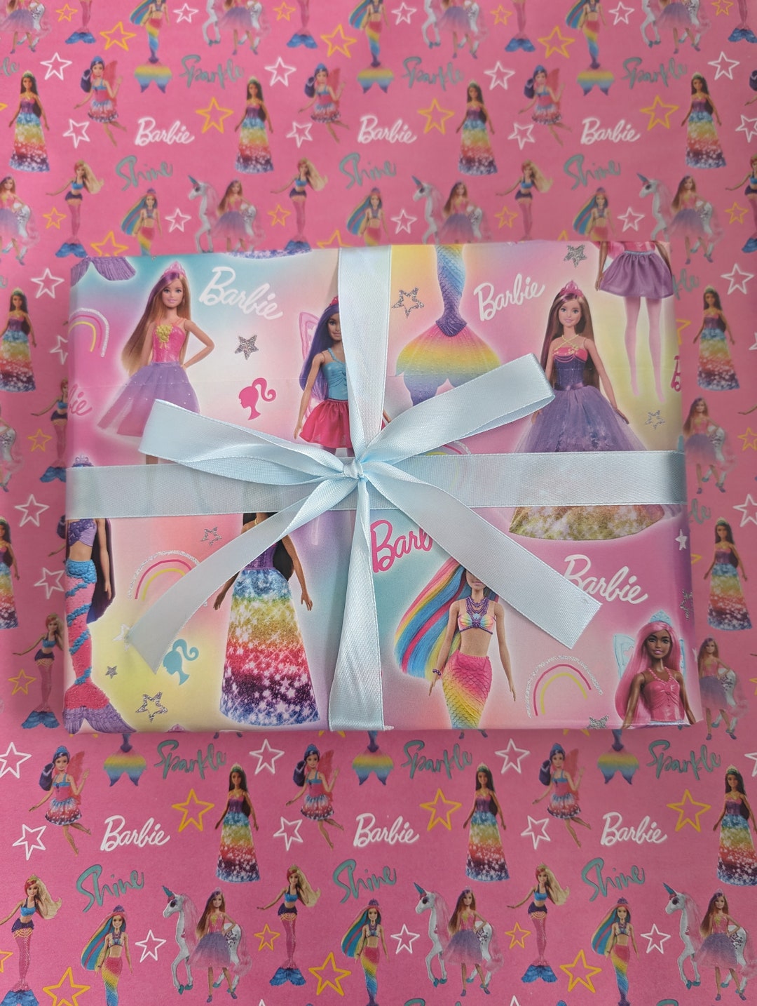 8 Layer Barbie Pass the Parcel, Girls Pass the Parcel - Etsy Australia