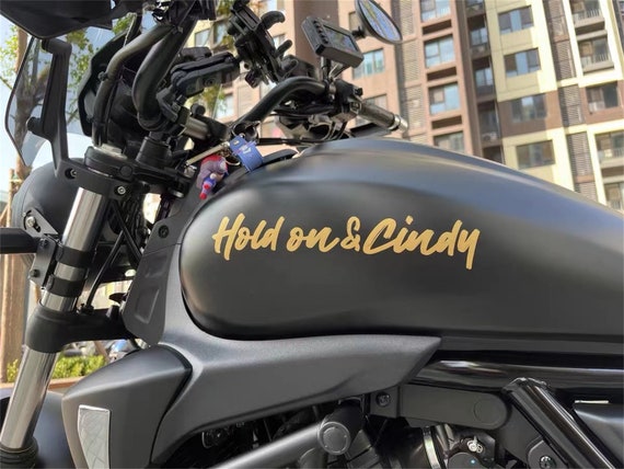 Custom Motorcycle Decal Personalized Name Sticker With - Etsy