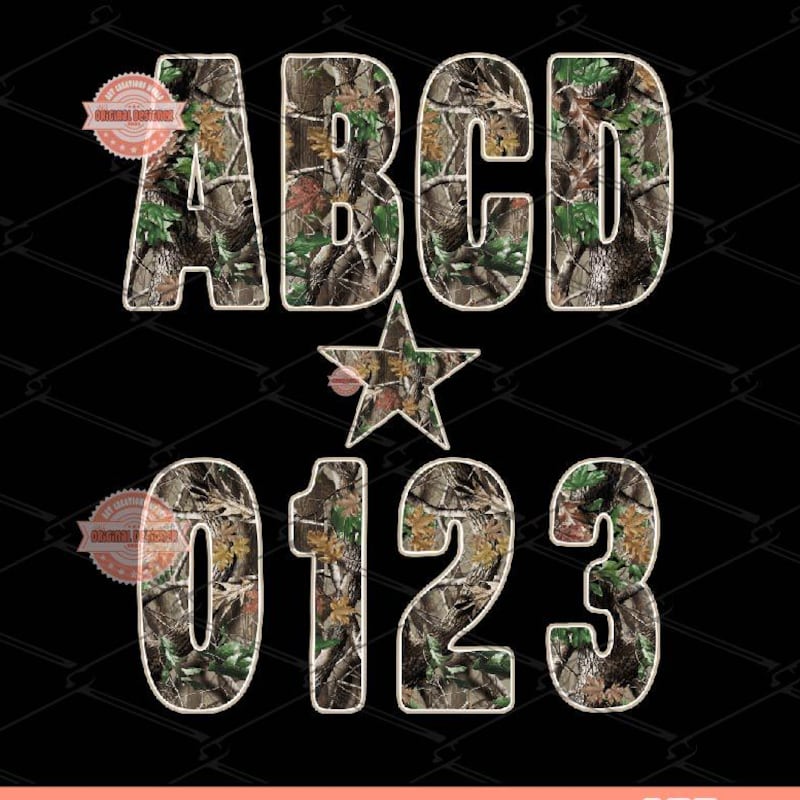 Hunting Alphabet Art - Etsy