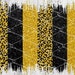 Glitter Leopard Yellow Gold and Black Brush Strokes Background PNG ...