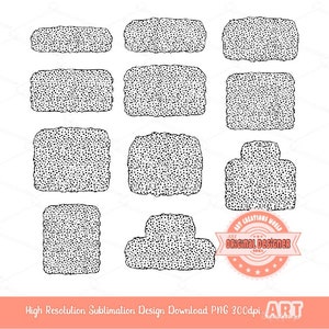 Dalmatian Text Frames PNG Bundle, Spotted Animal Print Sublimation ...