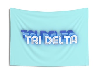 Tri Delta Flag - Etsy