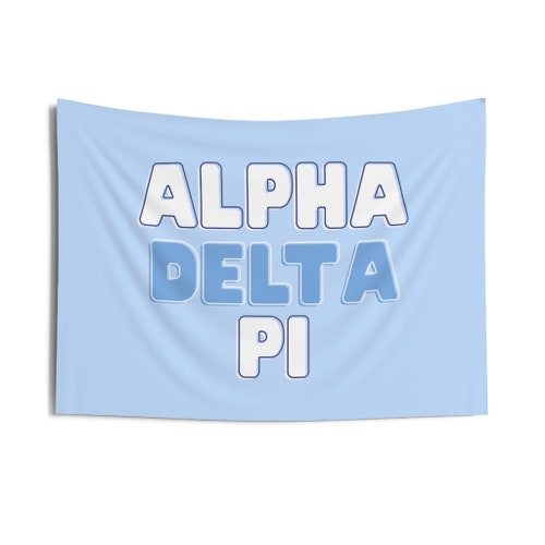 Alpha Delta Pi Officially Licensed Flag Banner - Etsy