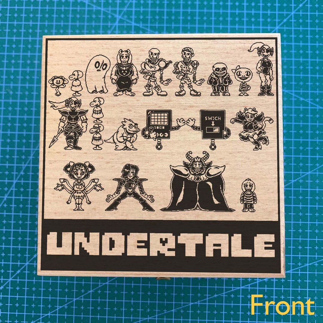 Undertale Electronic Music Box Echargeable USB Sound Mechanism Custom ...