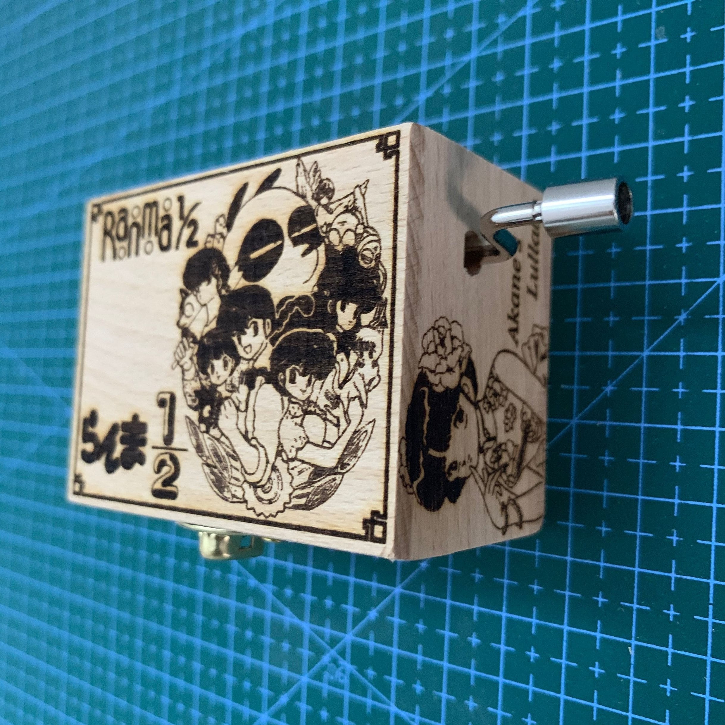 Ranma 1/2 ED Akane's Lullaby Kenji Kawai Japanese Anime Theme Music Box ...