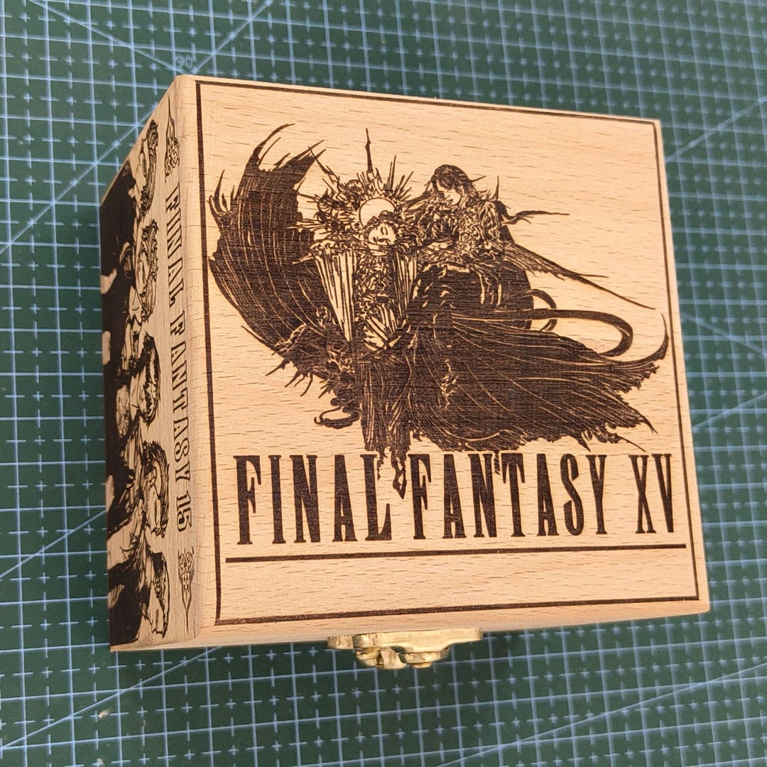 Final Fantasy XV FF15 Electronic Music Box | Echargeable USB Sound ...