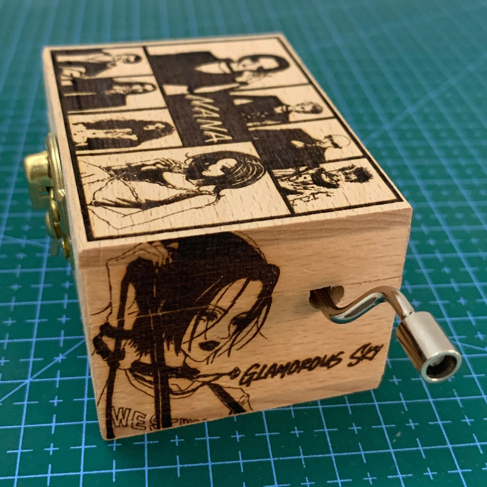 NANA Music Box,glamorous SKY, Ai Yazawa Japanese Anime Theme Melody Box ...