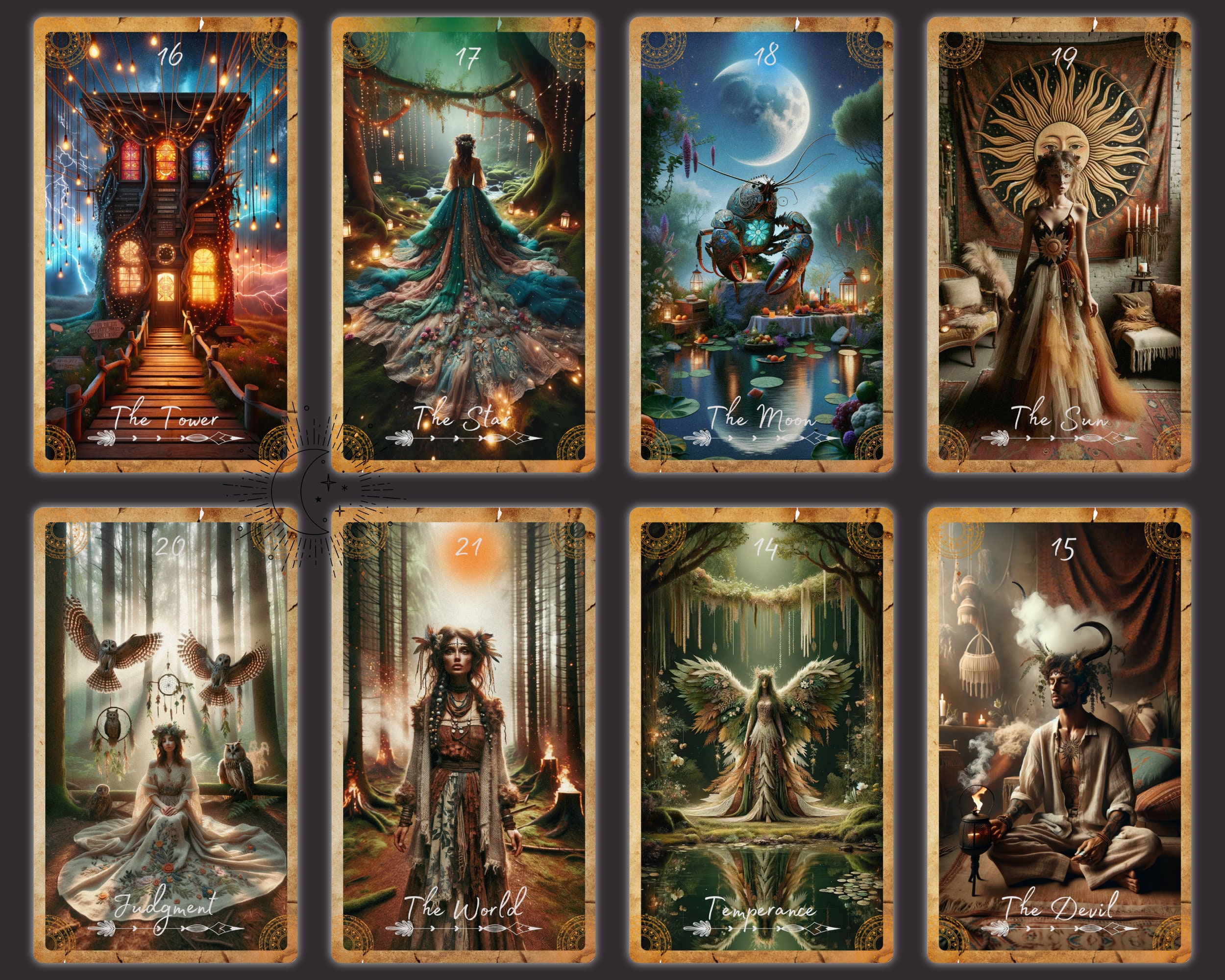 Boho Soul Tarot Deck Spiritual Guidance Cards for Modern Mystics and ...