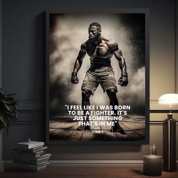 Jon Jones Poster - Etsy