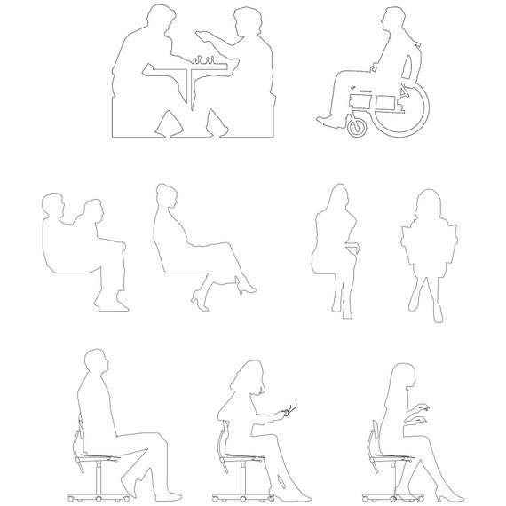 Entourage People Sitting