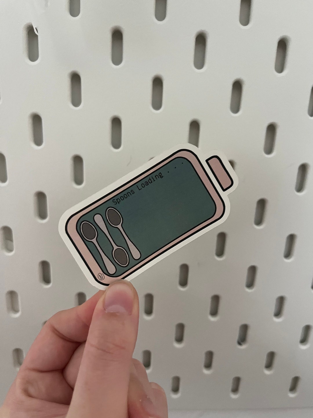 Spoons Loading Sticker Spoonie Gift Fun Disability Sticker - Etsy UK