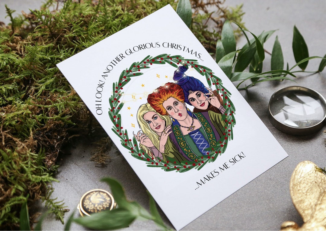 Hocus Pocus Christmas Card, Another Glorious Christmas Hocus Pocus ...
