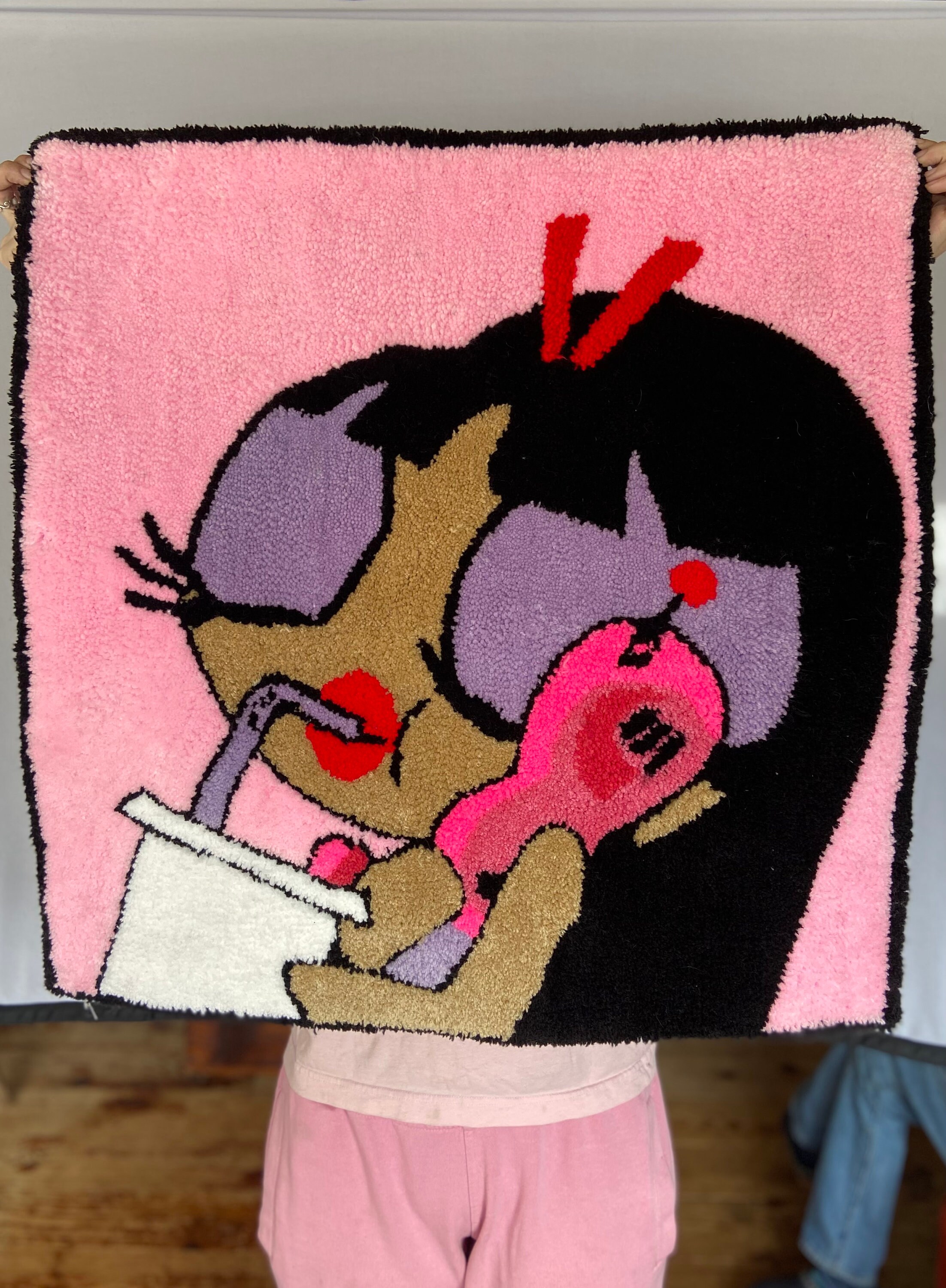 Powerpuff Girl Baddie Rug - Etsy