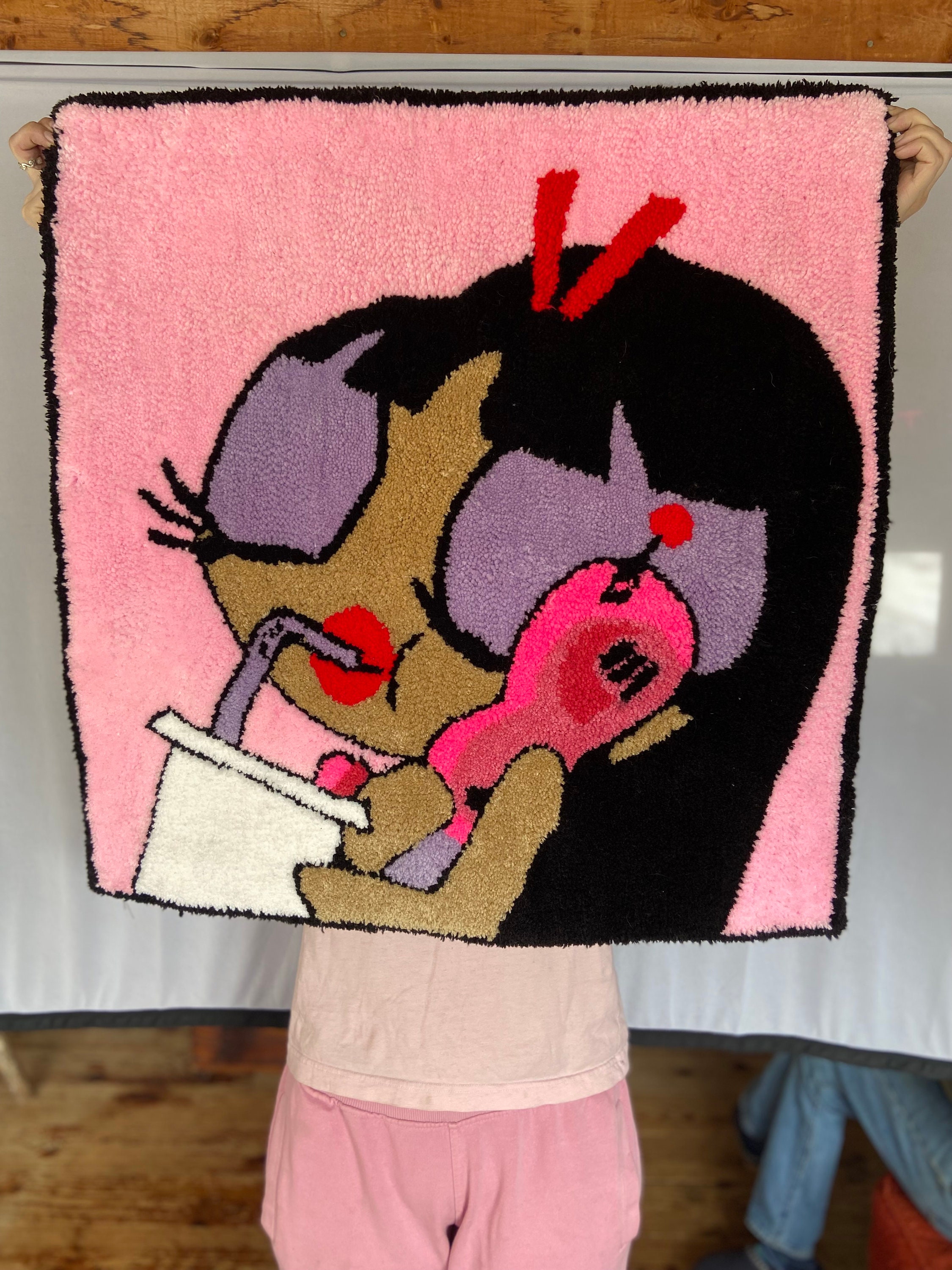 Powerpuff Girl Baddie Rug - Etsy