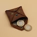 Small Jewelry Pouch, Handmade Leather Coin Pouch - Etsy