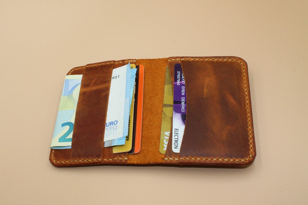 Minimalist Money and Card Wallet, a Nice Gift Wallet - Etsy