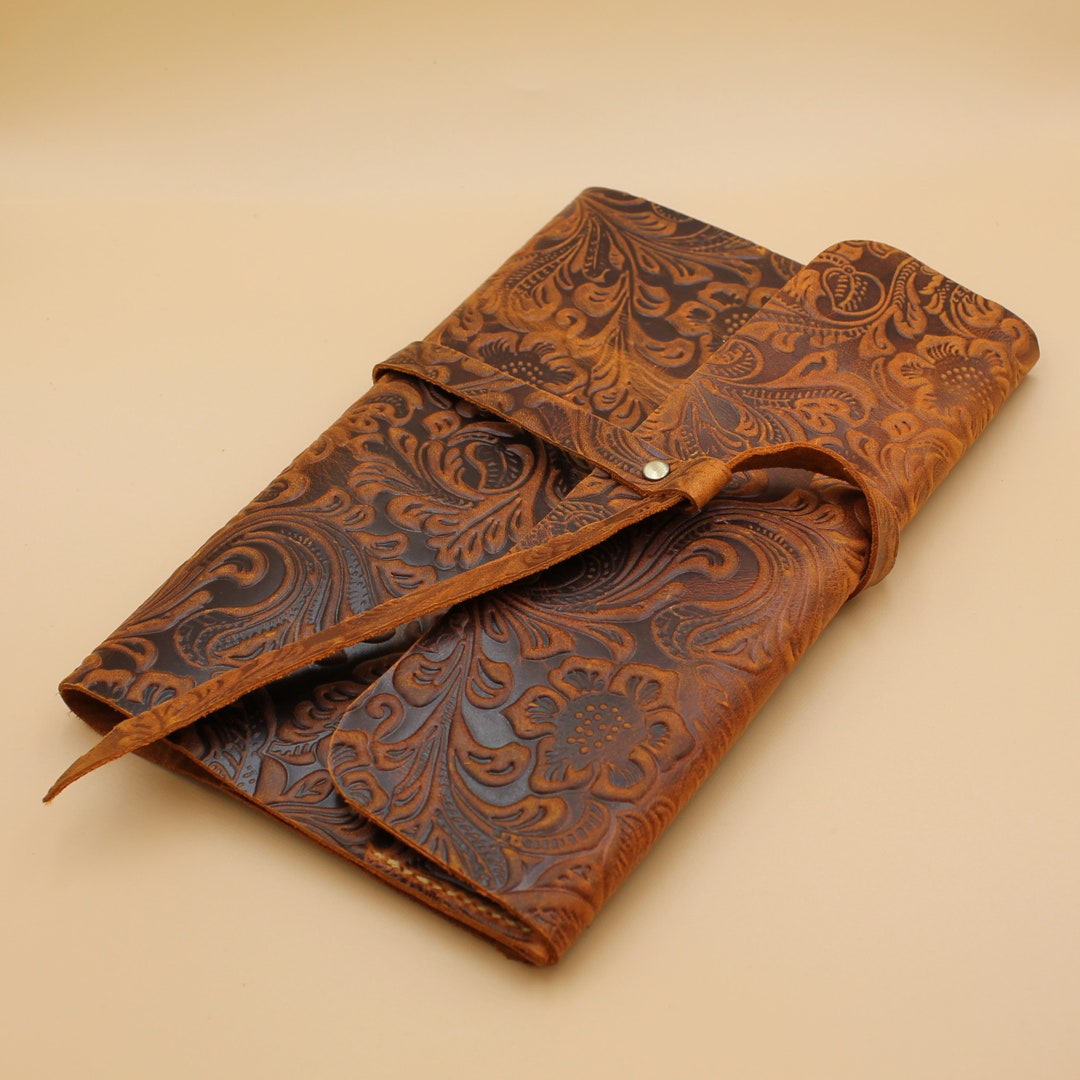 Handmade Leather Book Cover Book Protector Unique Guest - Etsy