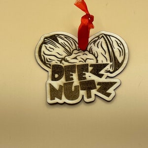 Deez Nutz Meme Ornament Funny Christmas Tree Decorations Meme Xmas ...