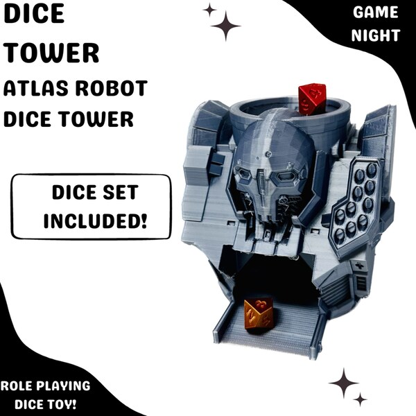 Robot Dice Set - Etsy